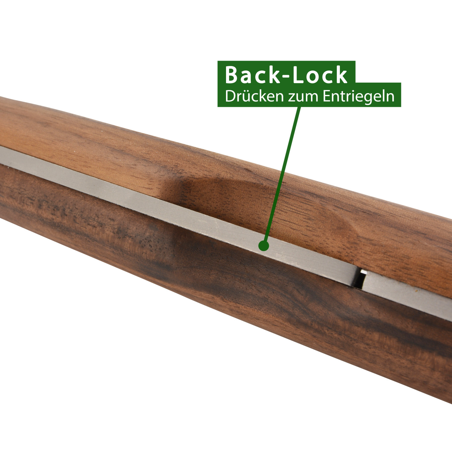 Klappsäge mit Griff aus Walnuss-Holz und Back-Lock Arretierung - Simigu ...