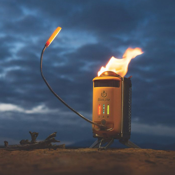 BioLite CampStove 2+ Camping-Kocher mit integriertem Akku und USB-Port ...